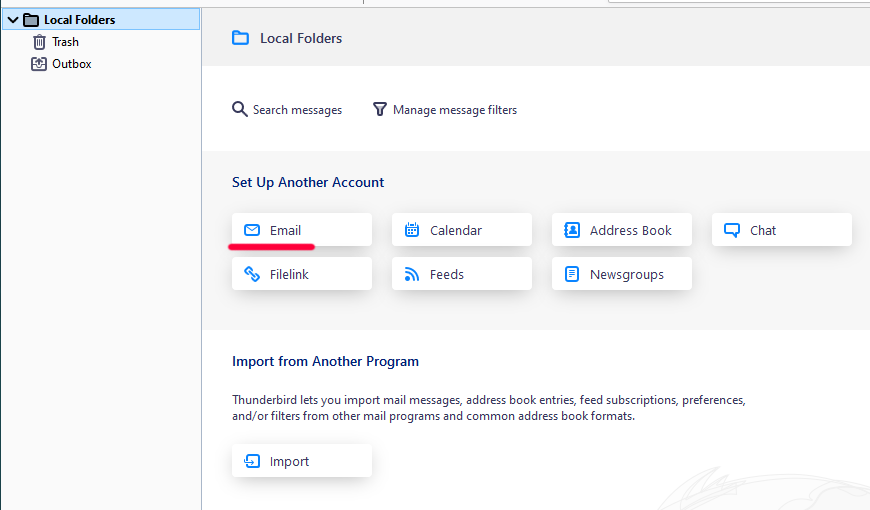 Ako nastaviť Mozilla Thunderbird pre príjem a odosielanie pošty